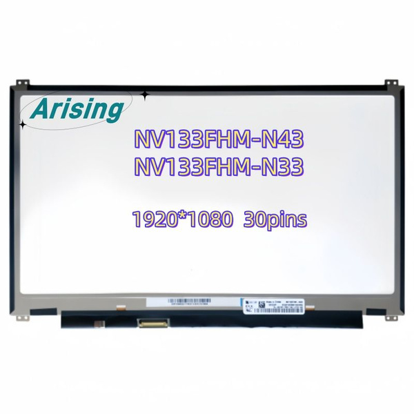 Совместимость с PN NV133FHM-N43 NV133FHM-N33 1920*1080 30 контактами купить на OZON по низкой ...