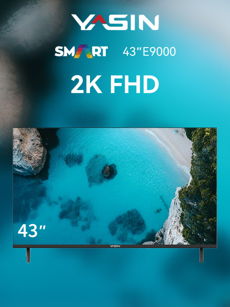 Yasin Телевизор E9000 43" Full HD, черный купить на OZON по низкой цене ...