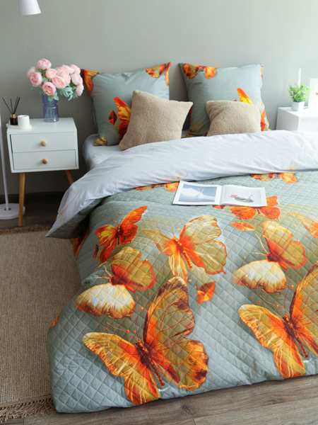 Комплект постельного белья Sofitex зима лето 2-спальное с евро-простынью , наволочки 70x70 ...