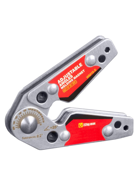 Угольник магнитный регулируемый HDWeld WM10-S, сила сцепления 22 кг купить на OZON по низкой ...