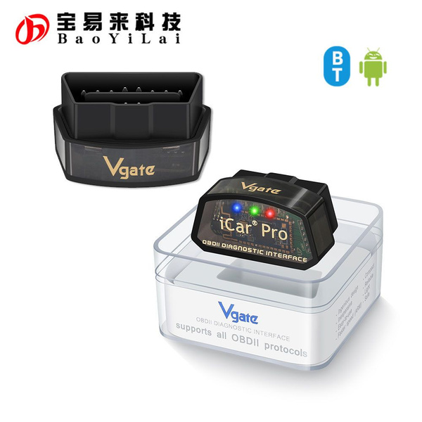VGATE ICAR Pro BT3.0 Bluetooth OBD автосканер Android Детектор неисправностей автомобиля купить ...