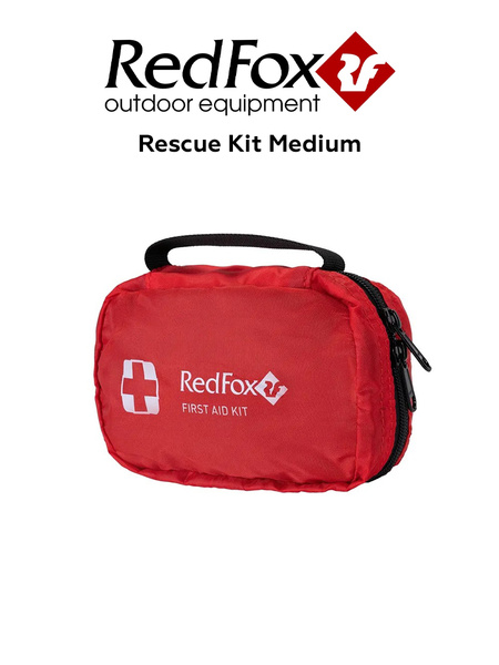 Аптечка Red Fox: Rescue Kit Medium (Красный) купить на OZON по низкой ...