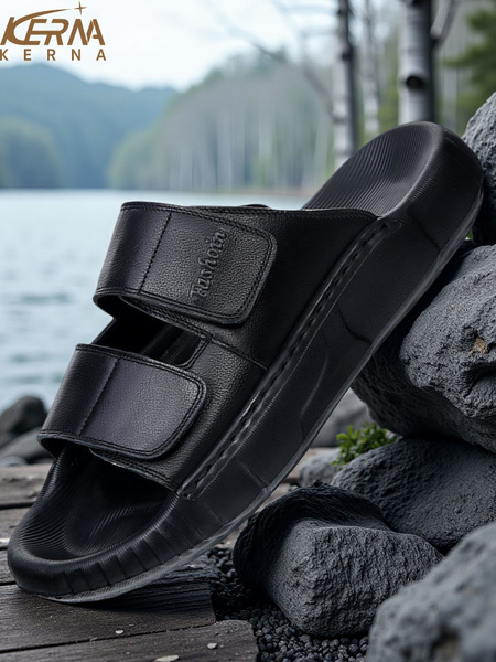 Сандалии Мужской KERNA, размер 39 Воловья кожа Легкая модель D Лето Россия Без застёжки Бахрома ...