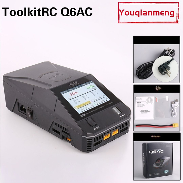 Зарядное устройство ToolkitRC Q6AC 250wOU купить на OZON по низкой цене (2260514860)
