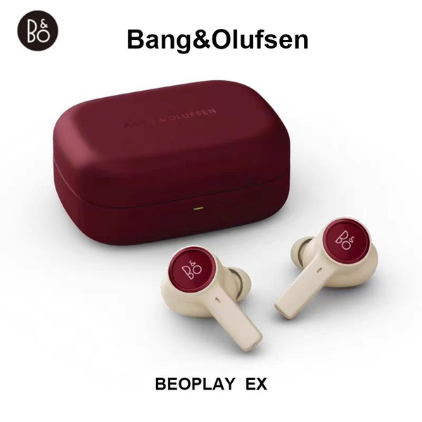 Bang&Olufsen Beoplay EX Наушники беспроводные с микрофоном, USB Type-C, красный, зеленый купить ...