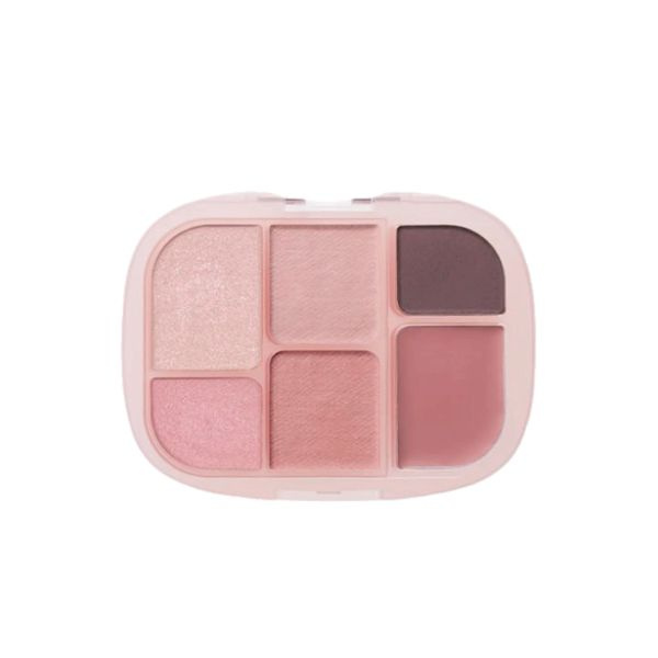 WAKEMAKE Soft Sheer Multi Palette 04 Peach Flush - Палетка теней для ...
