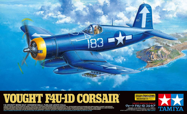 Характеристики TAMIYA 60327 1/32 WWII Vought F4U-1D Corsair Mk II с ...