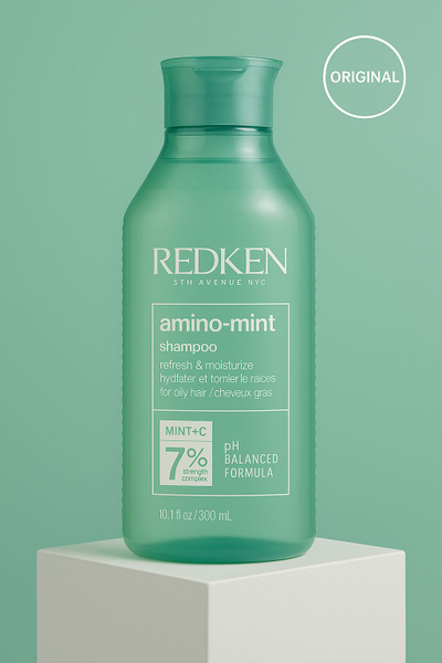 Redken - Amino Mint Shampoo Шампунь для контроля жирности кожи головы ...