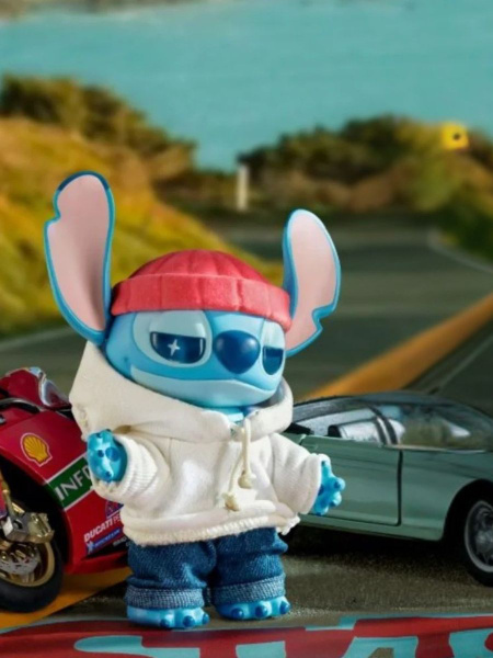 Дисней Stitch GenZ Street серии виниловая глухая коробка-Ghetto купить ...