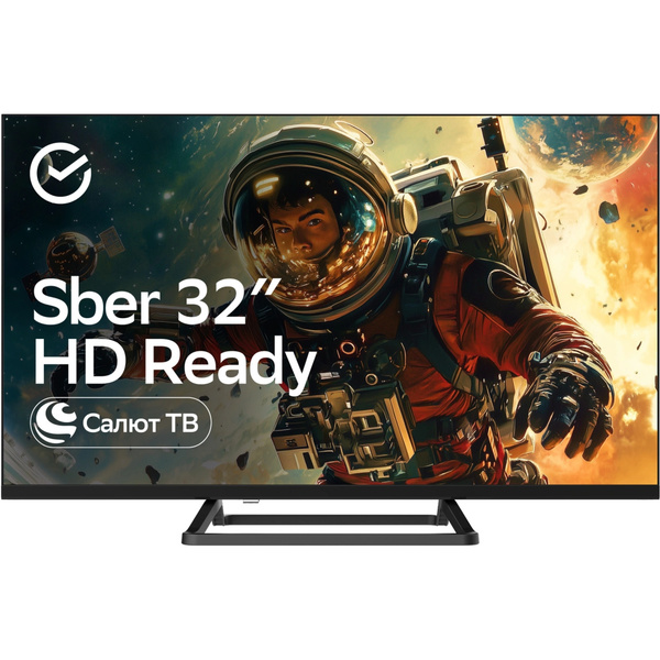 SBER Телевизор Салют ТВ SDX-32H2128 32" HD, черный купить на OZON по низкой цене (2616962257)