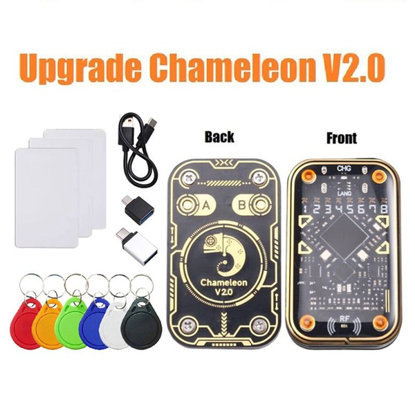 Chameleon Ultra V2.0 RFID Smart Chip Reader NFC Duplicator+3xcuid 6xuid ...
