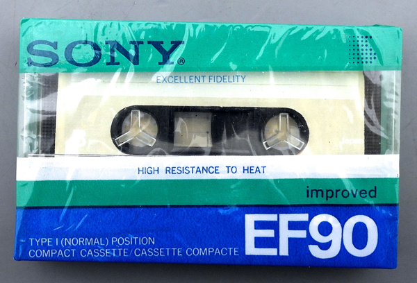 Аудиокассета SONY EF90 Made in Japan запечатанная купить на OZON по ...
