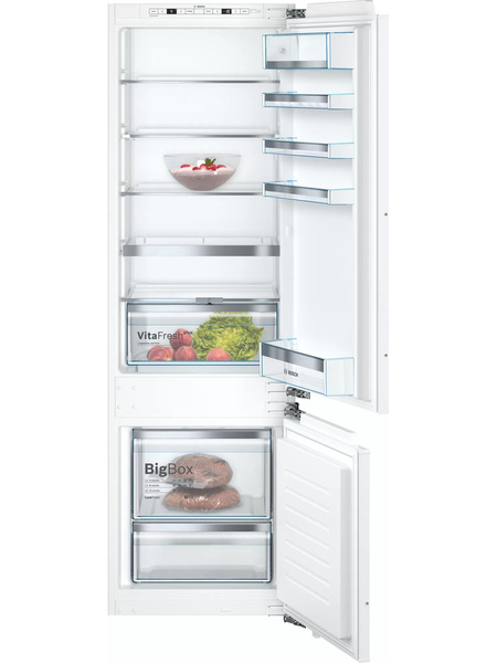Встраиваемый холодильник Bosch KIS87AF30U, двухкамерный, А++, 209 л ...