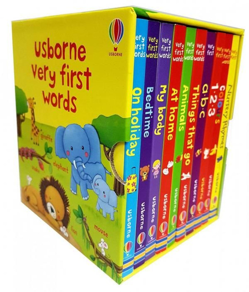 Usborne Very First Words collection 10 books - купить с доставкой по ...