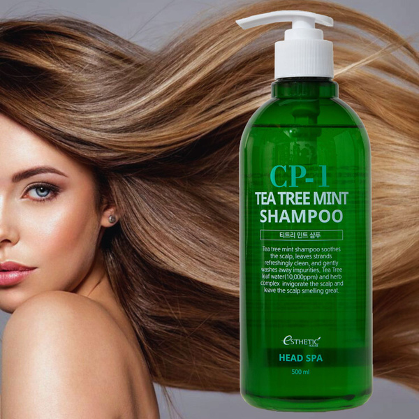 ESTHETIC HOUSE Успокаивающий шампунь для волос CP-1 Tea Tree Mint ...