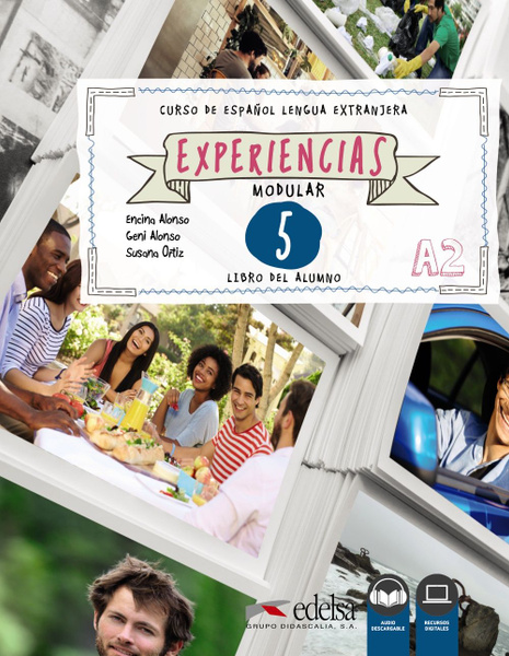 Experiencias 5. A2. Libro del alumno + audio descargable / Учебник ...