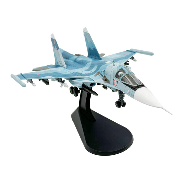 Коллекционная литая модель самолета 1/100 SU35 21смx13смx7см - купить с ...