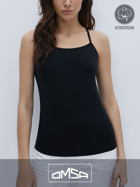 Майка Omsa, 46 - купить по выгодной цене в интернет-магазине OZON (1103565727)