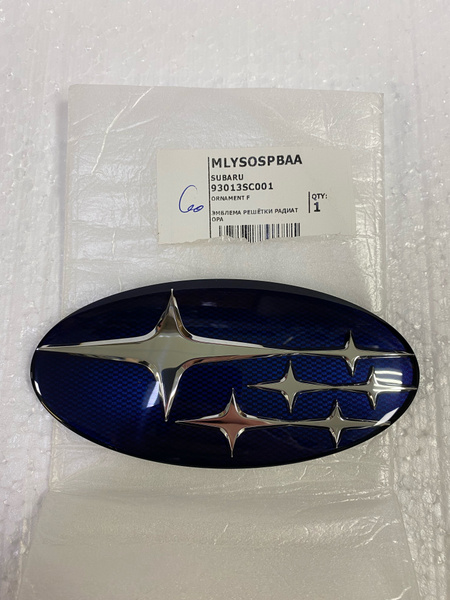 Эмблема решетки радиатора Subaru Forester 93013SC001 - купить по ...