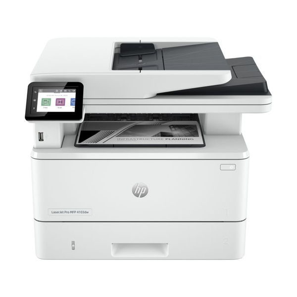 МФУ Лазерное HP LaserJet Pro 4103dw купить по низкой цене в интернет ...