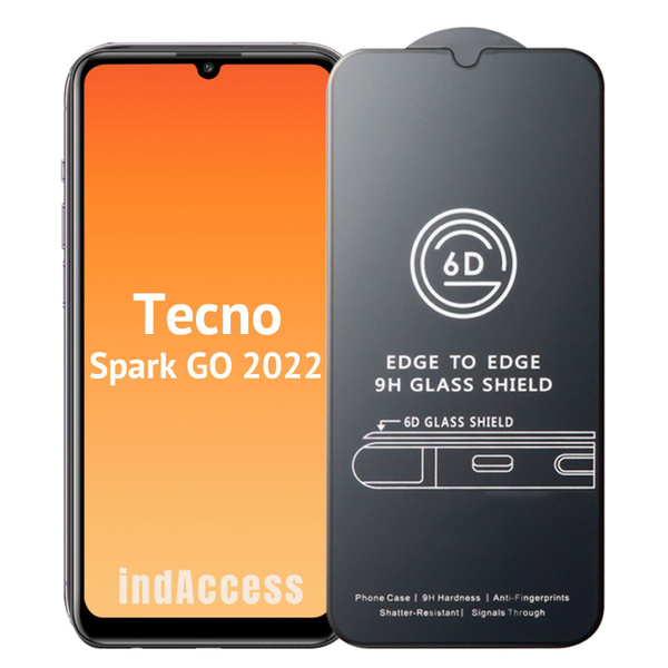 Защитное стекло на Tecno Spark Go 2022/ для Техно спарк го 2022 ...