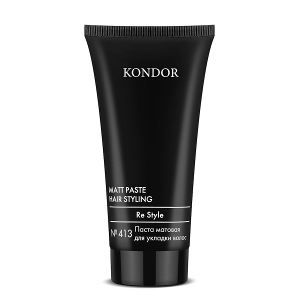 KONDOR Паста RE STYLE экстрасильной фиксации № 413 матовая 50 мл ...