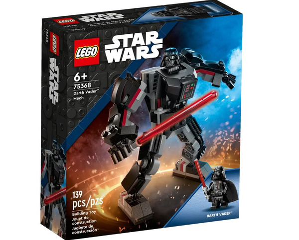 Конструктор LEGO Star Wars 75368 Darth Vader Mech, 139 дет. - купить с доставкой по выгодным ...