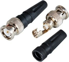 Разъем BNC штекер под винт с колпачком (02-001) REXANT - купить с доставкой по выгодным ценам в ...