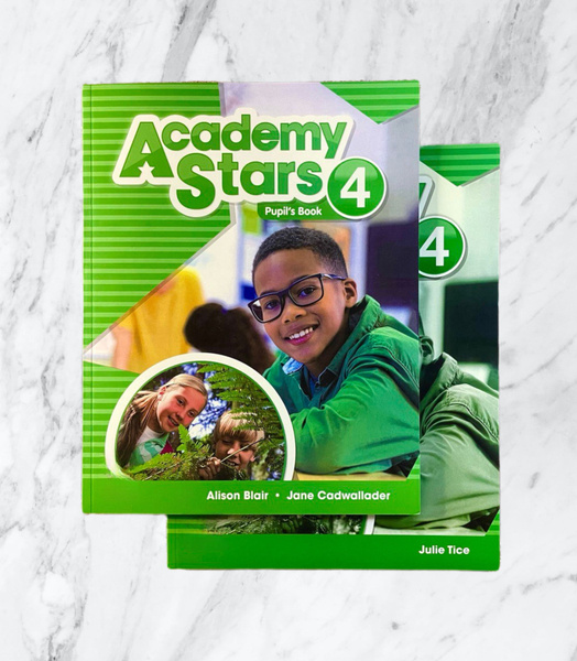 Комплект Academy stars 4: Students' Book and Workbook + Онлайн код ...