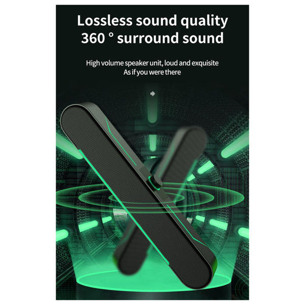 Новые компьютерные колонки Game High Volume LED Light-Emitting Desktop ...