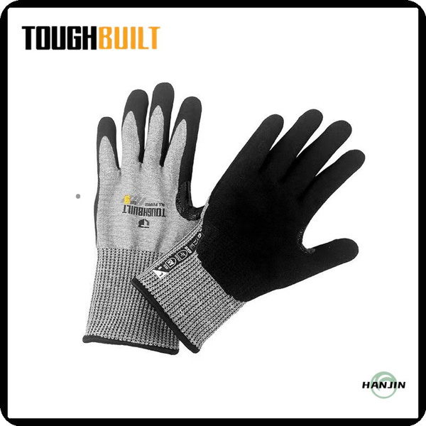 TOUGHBUILT Рабочие перчатки унисекс из Hppe для взрослых с нитриловой ...