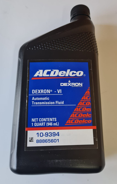 Масло Трансмиссионное ATF ACDelco 10-9394 Dexron VI 946мл, 6 штук - купить по выгодной цене в ...