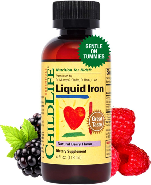 ChildLife Liquid Iron 118 ml Berry Flavor / Железо для Детей в жидкой ...
