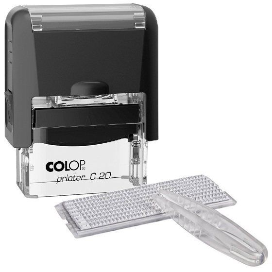 Colop Printer Compact 20-Set Автоматический самонаборный штамп 4 строки ...