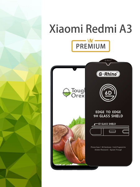 Защитное стекло для Xiaomi Redmi A3 a 3 на Сяоми Ксиоми Редми А3 а 3 ...