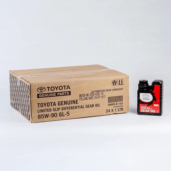 Масло трансмиссионное Toyota Hypoid Gear Oil 85W-90 (Дубай), 1л масло ...