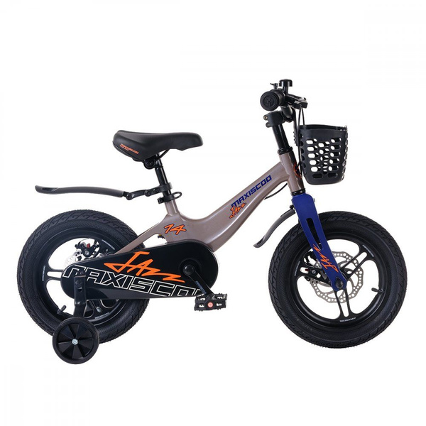 Велосипед MAXISCOO Jazz Pro 14" 8" / серый жемчуг (MSC-J1435P) - 24г ...