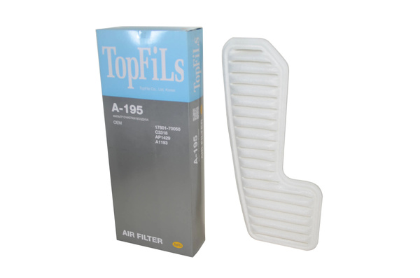 Фильтр воздушный TopFils a195. - купить по выгодным ценам в интернет-магазине OZON (1462083447)