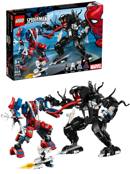 Конструктор Марвел Человек-паук против Венома - купить с доставкой по ...