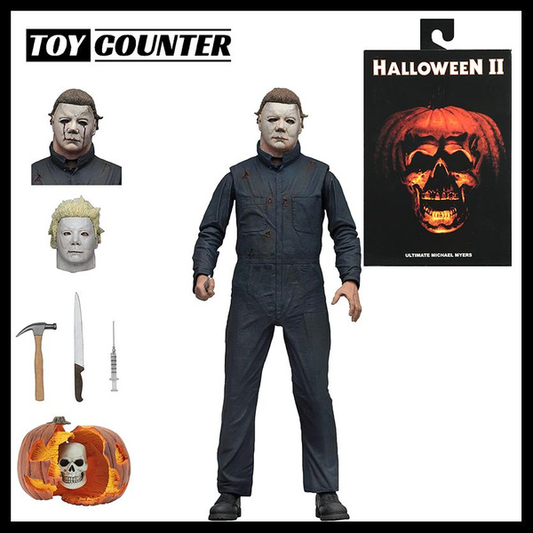 NECA 1981 Halloween 2 Michael Myers 7-дюймовая фигурка Хэллоуин2 Майкл Майерс - купить с ...