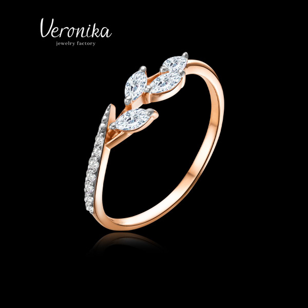 Veronika jewelry factory Кольцо Серебро позолоченное 925 пробы - купить ...