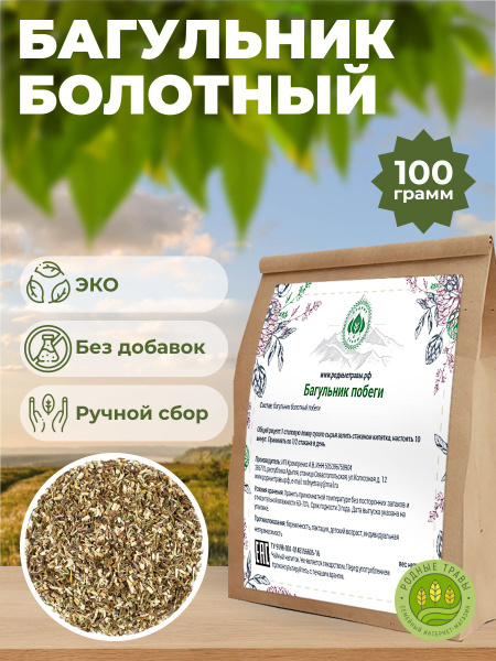 Багульник болотный побеги (100гр.) - Родные Травы - купить с доставкой ...