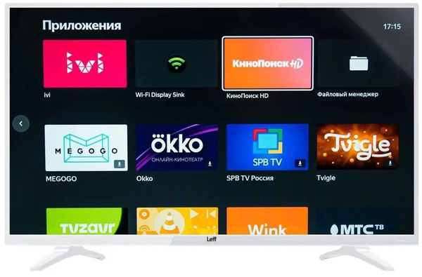 Leff Телевизор Телевизор LEFF 40F541T белый 40", белый купить на OZON ...