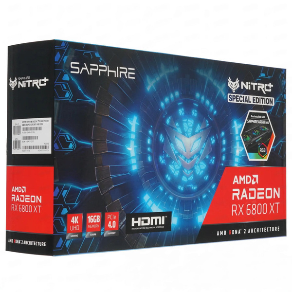 Видеокарта Sapphire Radeon RX 6800 XT, 16 ГБ GDDR6 - купить по низким ...