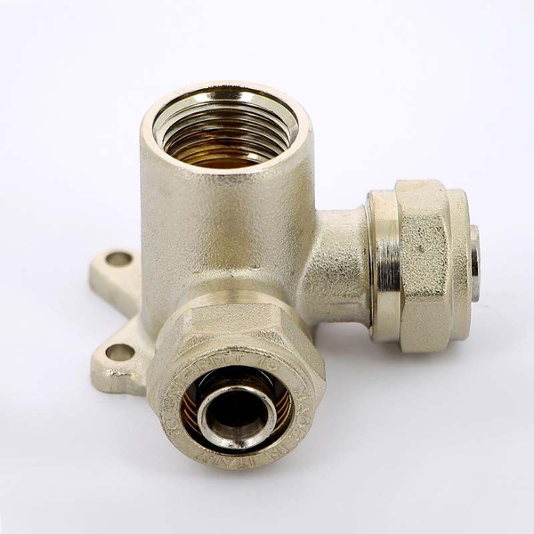 Водорозетка проходная обжим 16 х 1/2" x 16 Uni-Fitt, 1600063 - купить ...