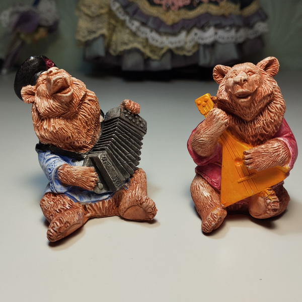Фигурка декоративная Веселые Мишки атр {} - купить по доступным ценам в ...