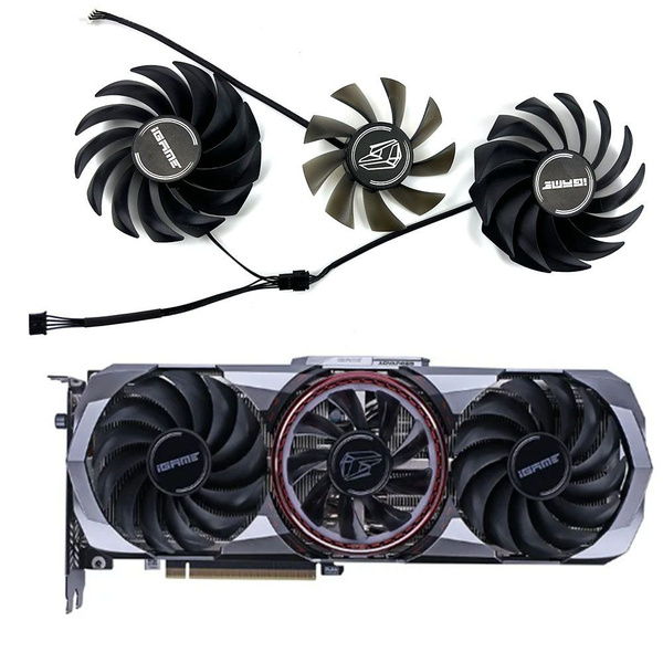 88Mm DC 12V 0.5A PVA080E12R RTX 3090 Графический охладитель для iGame RTX 3060 3070 3080 TI ...