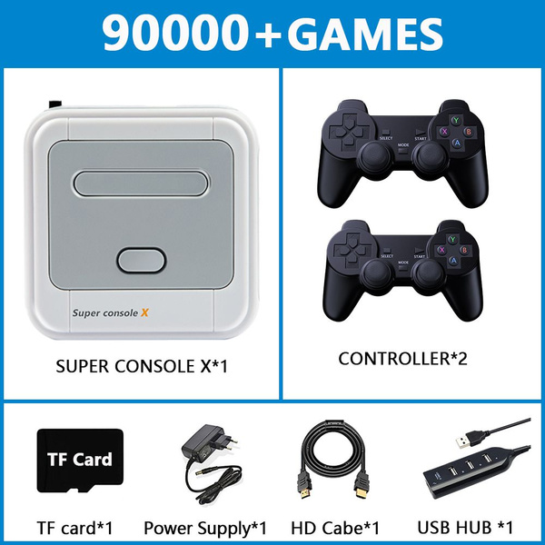 Игровая приставка в стиле ретро Super Console X, игровая консоль для ...