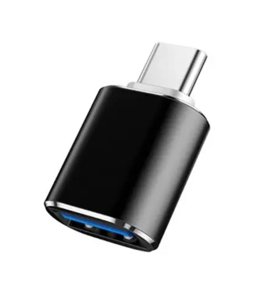 Адаптер переходник USB Type C (выход) M - USB 3.0 (вход) F для iPhone ...