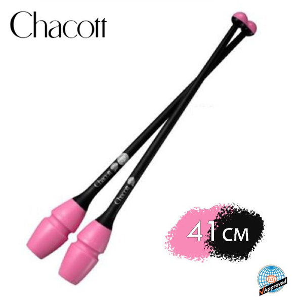 Булавы CHACOTT 41см (209) Розовый-Черный FIG купить c доставкой на OZON по низкой цене (2023159362)
